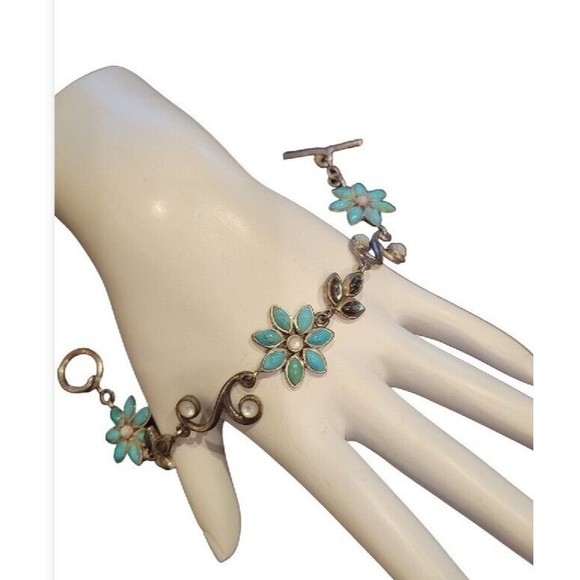 Studio Barse | Jewelry | Vintage Barse 925 Flower Leaf Southwestern ...